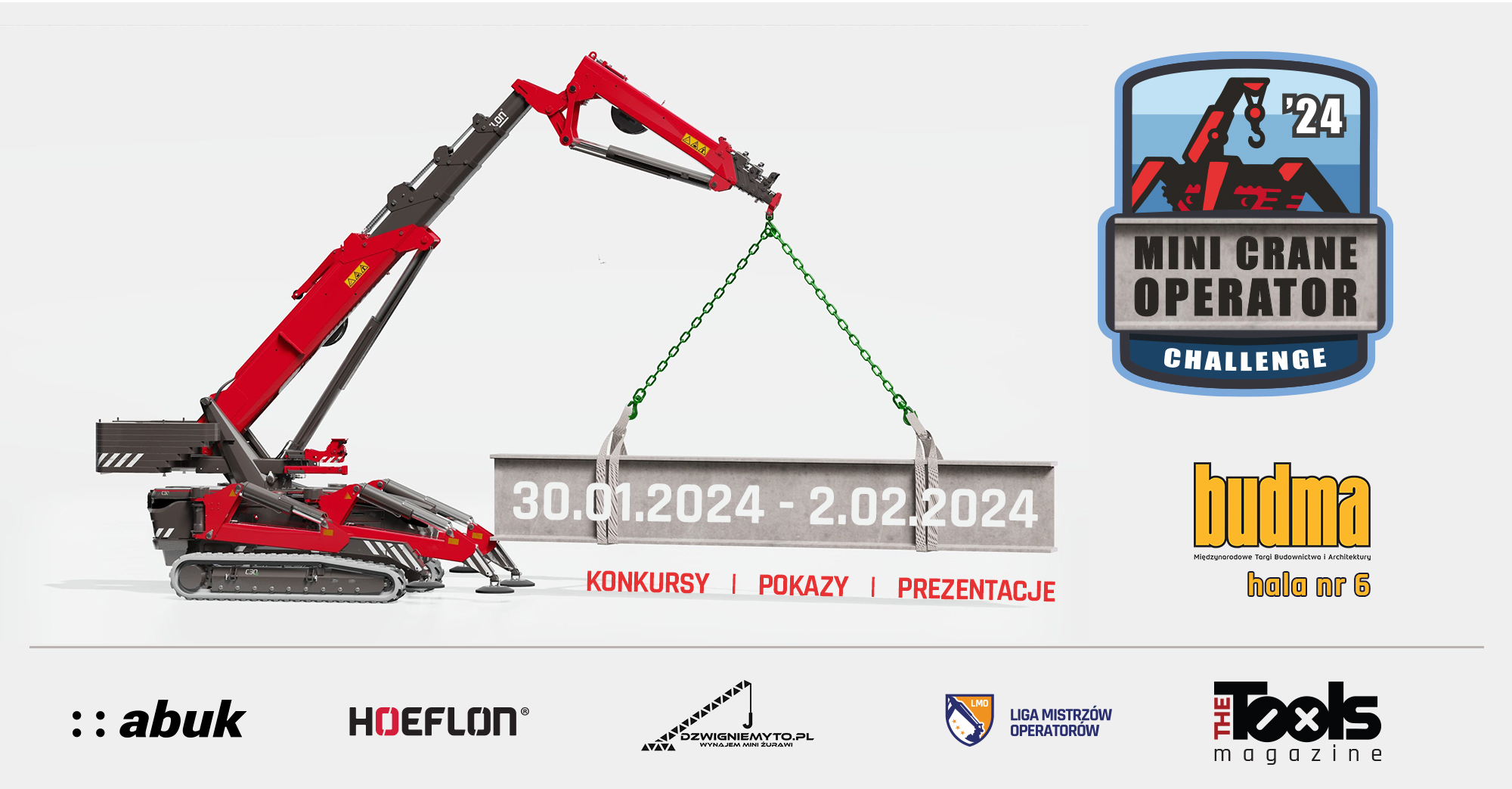Mini Crane Operator Challenge for the second time at the BUDMA fair ...